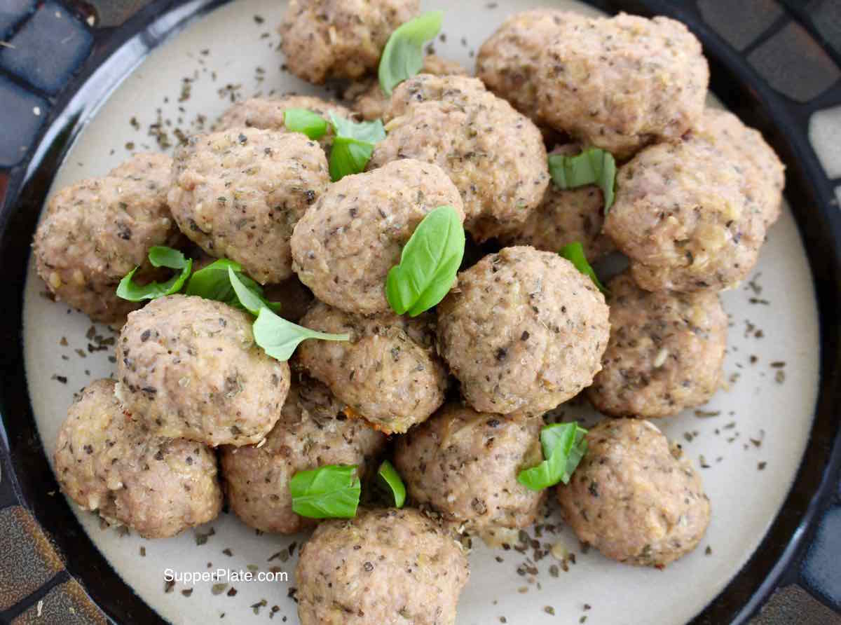 Mini Turkey Meatballs - Supper Plate-Delicious Dinners on a Budget ...